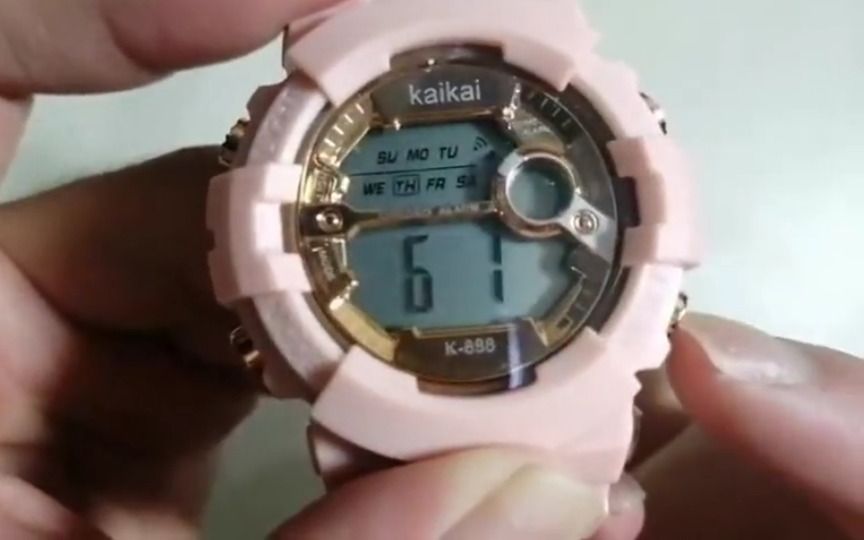 电子表的调节和使用