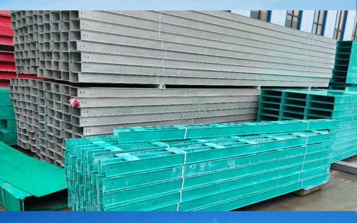 各种玻璃钢槽式桥架 #梯式玻璃钢电缆桥架 #电缆桥架 #玻璃钢槽式...