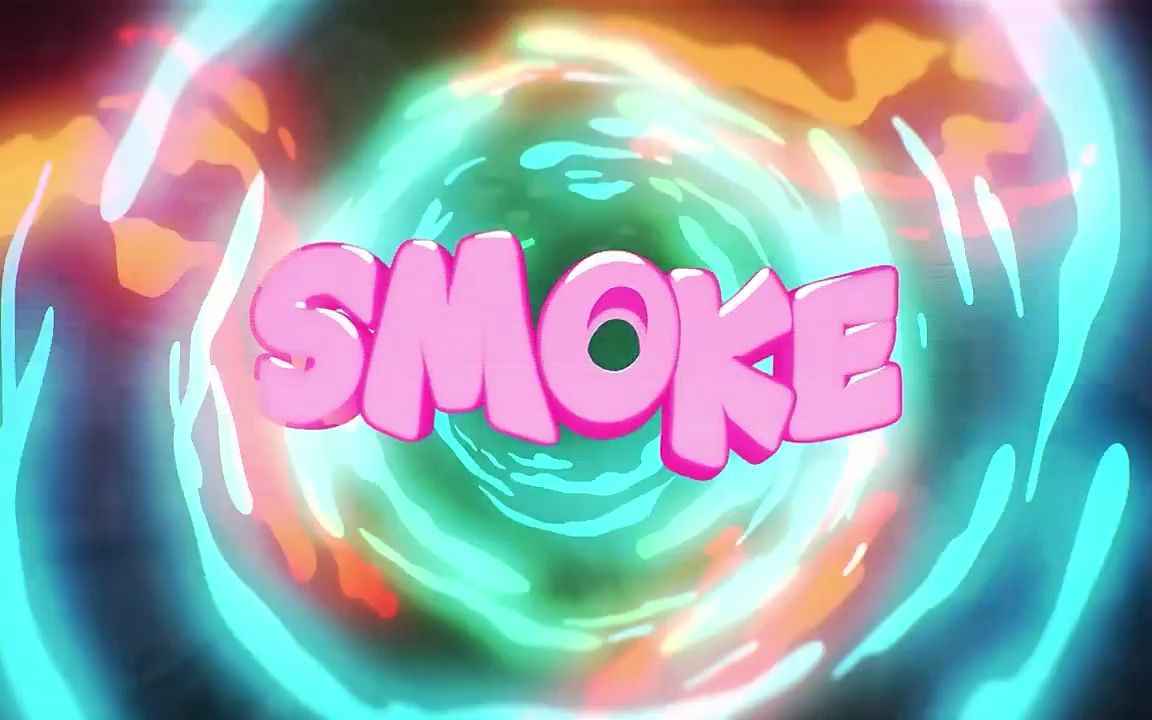 视频素材-1145个二维卡通能量电流烟雾液体闪电线条图形动画