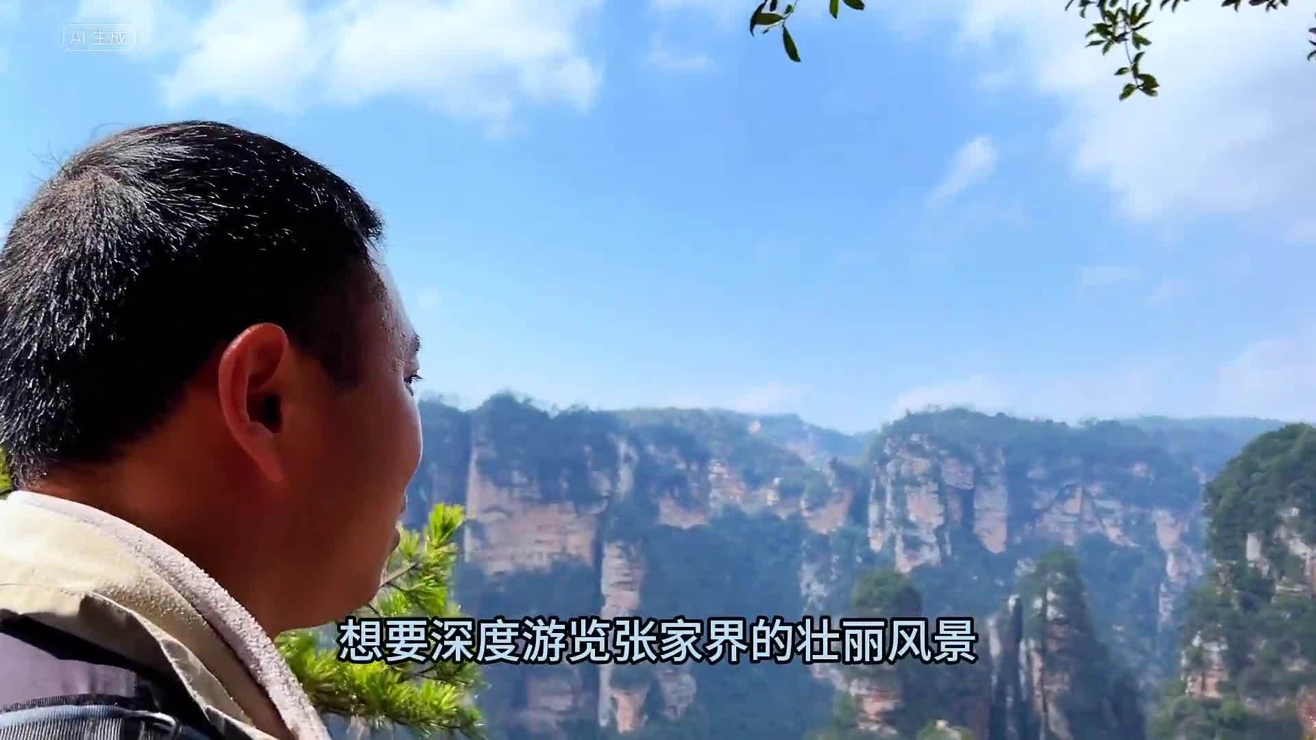 湖南张家界国家森林公园,人间仙境,美得超乎想象