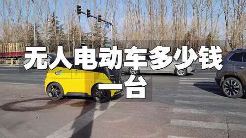 无人驾驶电动车价格大揭秘!最低竟不到十万?