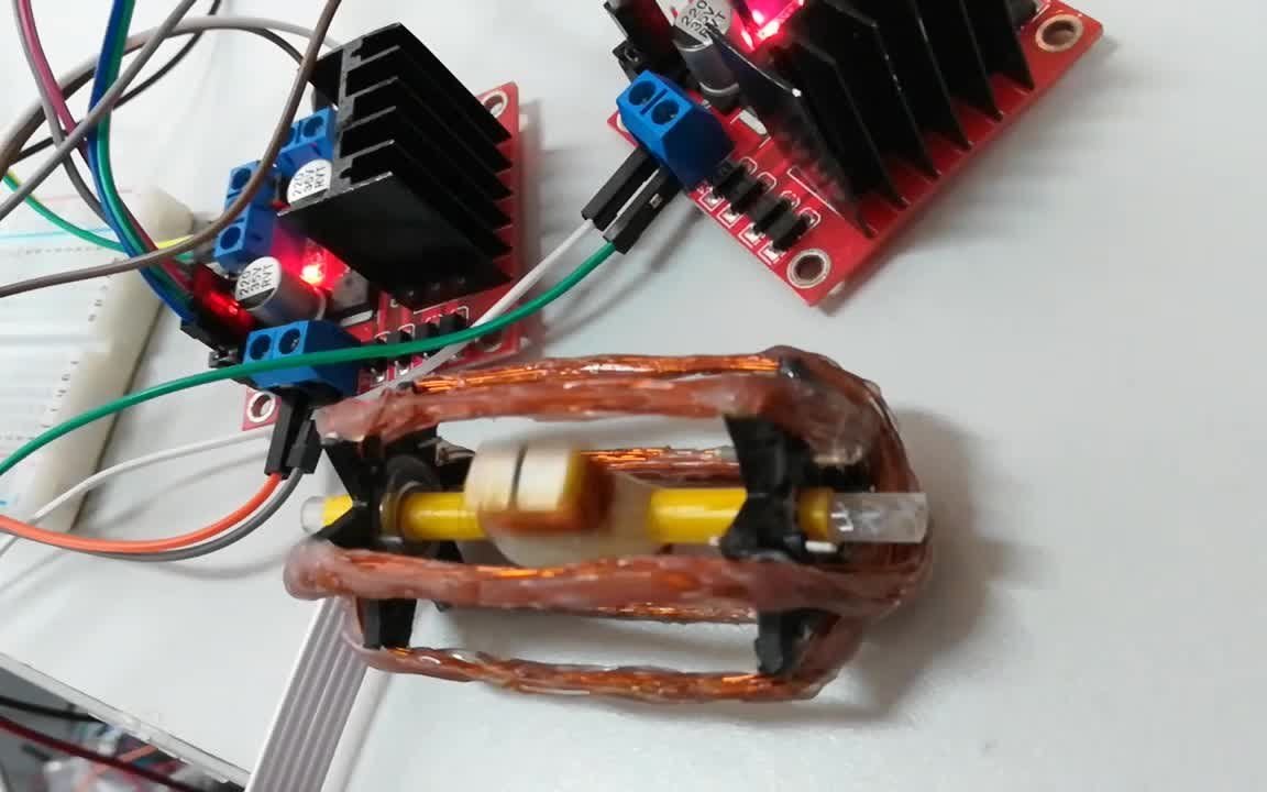 自制永磁三相电机模型