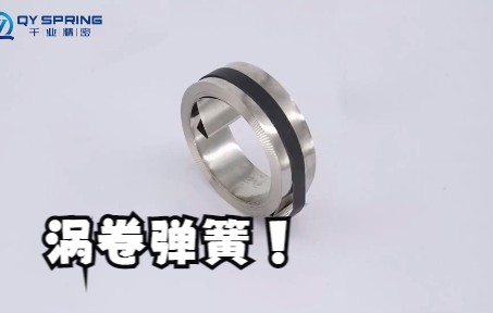 不同类型的涡卷弹簧