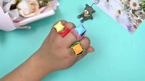 大宝石戒指折纸教程