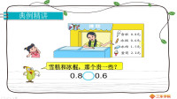 小数的初步认识,先学会小数点的位置和写法,期末考试用得着