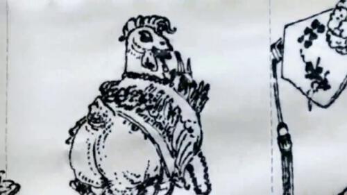小哥哥种了一首歌的毒,把歌词画成了一幅画,看着图画就能唱出来了