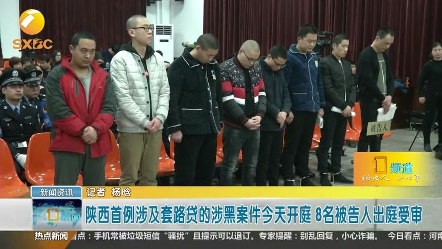 大快人心!这个黑社会组织被一网打尽,8名被告人出庭受审