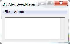 信息技术课骚扰老师同学的神器 Alex BeepPlayer(蜂鸣器播放器)