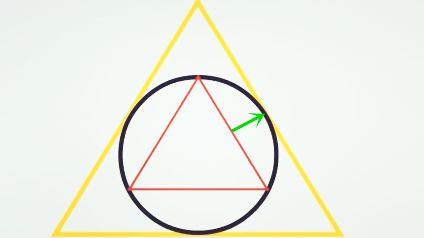 如何一眼看出两个图形的比例,换一种思维答案就出来了!