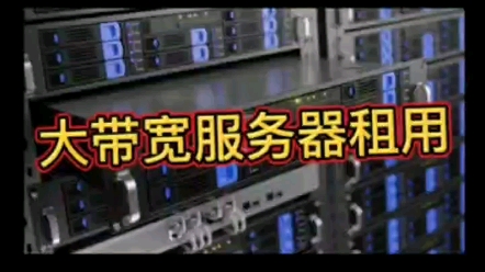 大带宽服务器租用