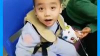 萌娃生病带排痰机,这话说的语无伦次,让妈妈都看笑了