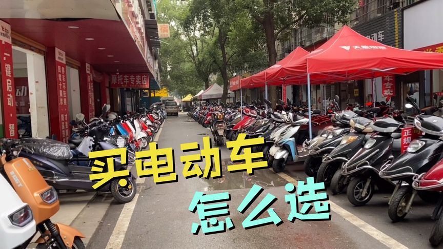 准备要买电动车的怎么选呢?听听朋友们怎么说,到底哪个更重要?