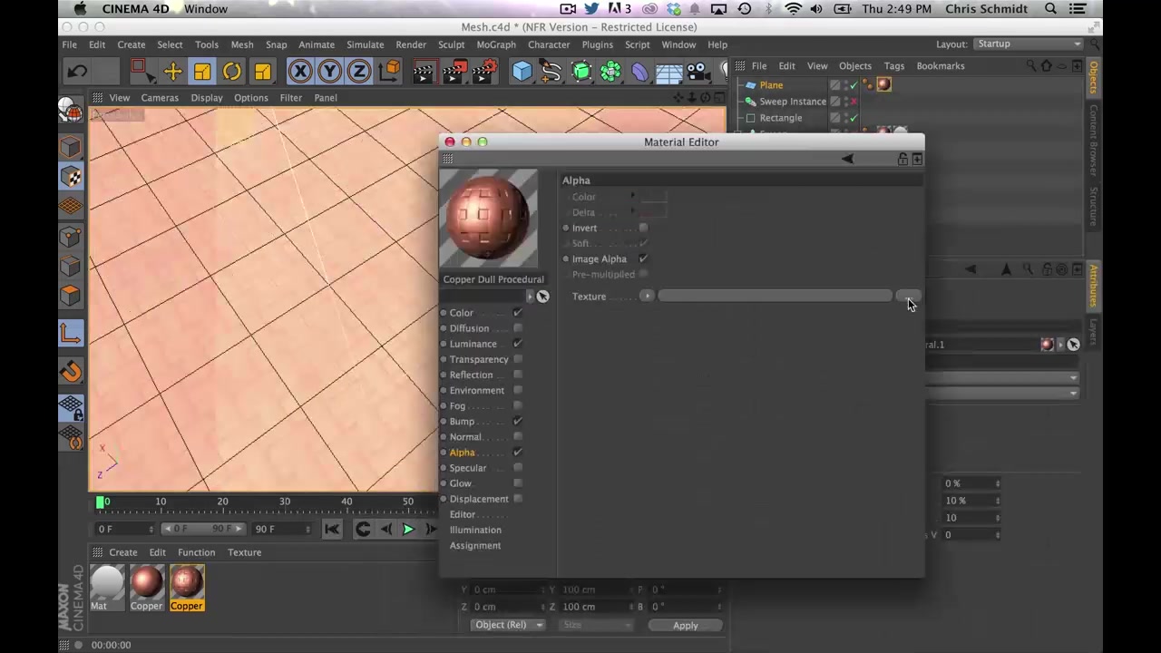 65.C4D建模逼真的线网格和模型麦克风教程-瀚森拓科技
