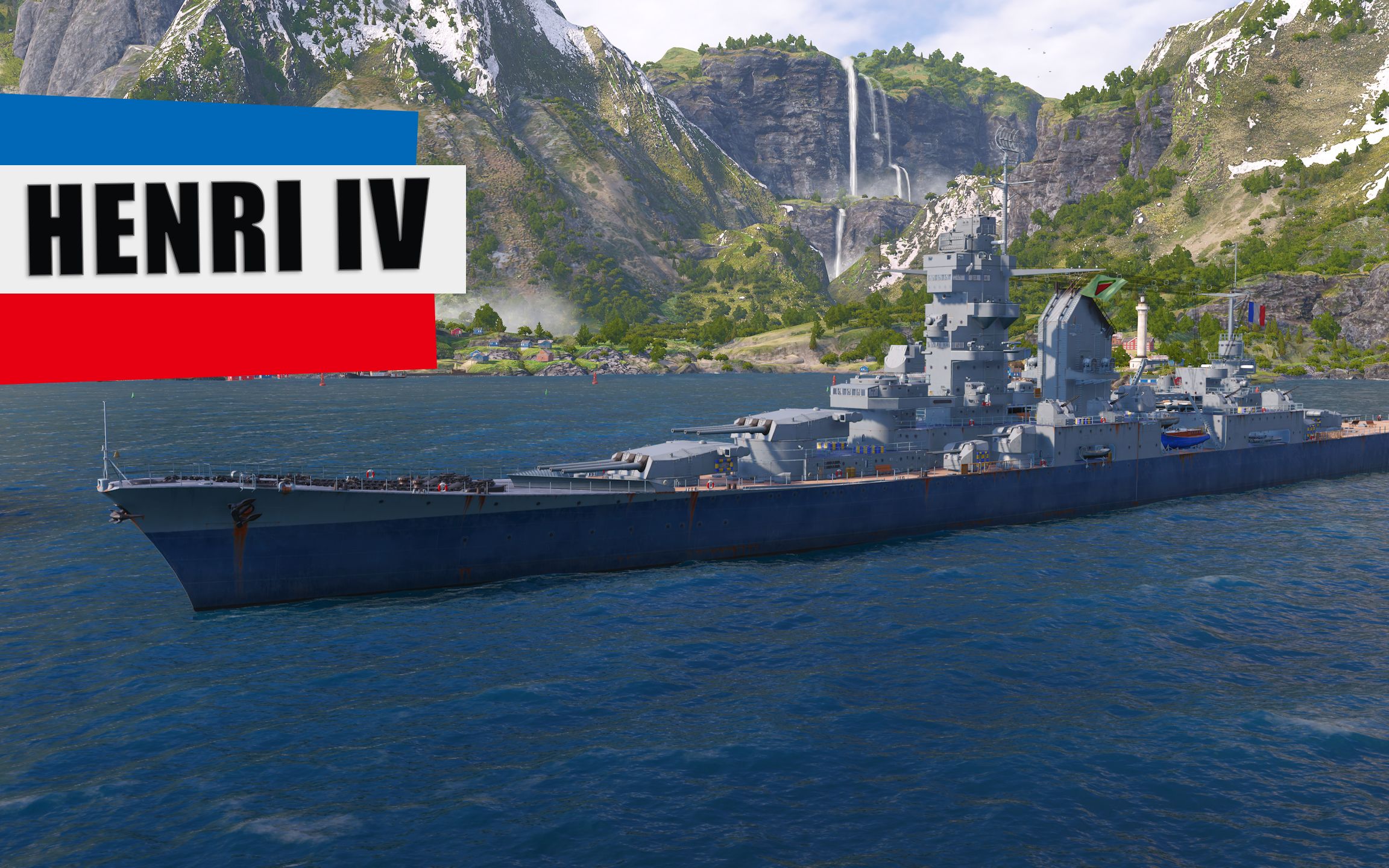 「战舰世界传奇]亨利四世首航-游走破击手-20w3140裸经验[录像]