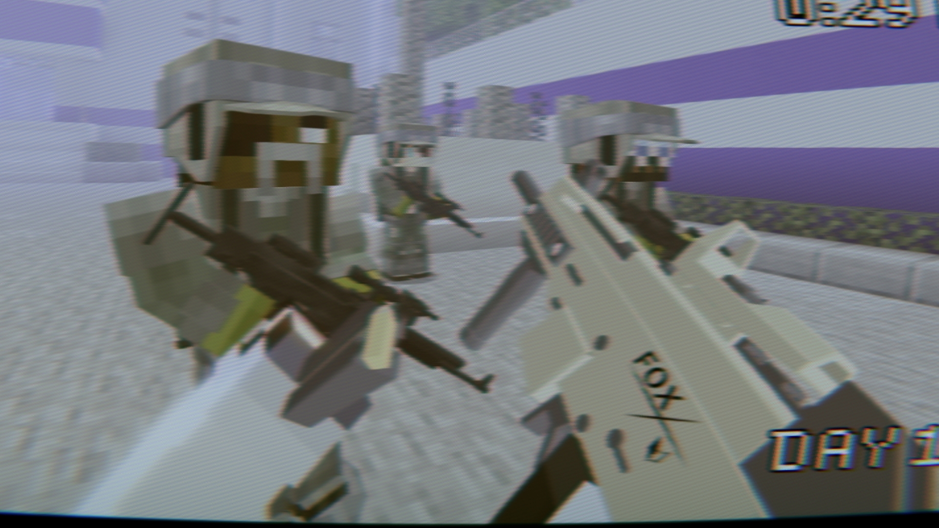 我的世界中国版现实枪械模组实战效果展示