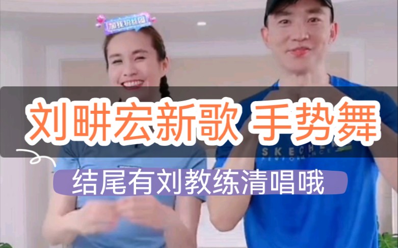 刘畊宏新歌 记得要勇敢 手势舞示范版讲解版