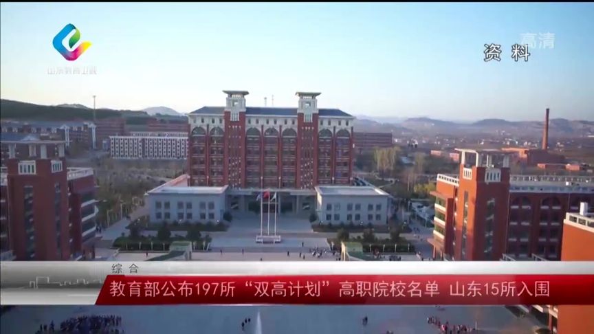山东15所入围“双高计划”高职院校名单,都有哪些?
