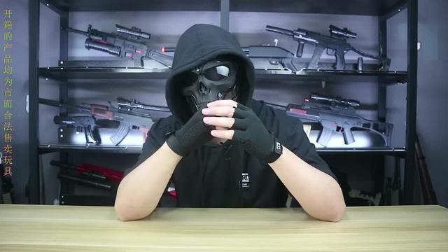 开箱"巴掌大"的AWM玩具枪