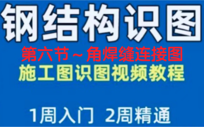 钢结构识图～角焊缝连接图