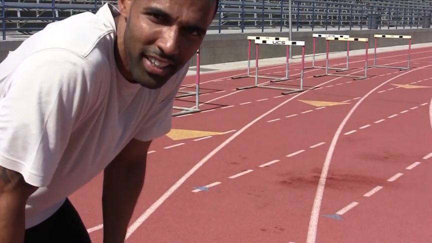 国外田径训练方法之跨栏跑专项练习一