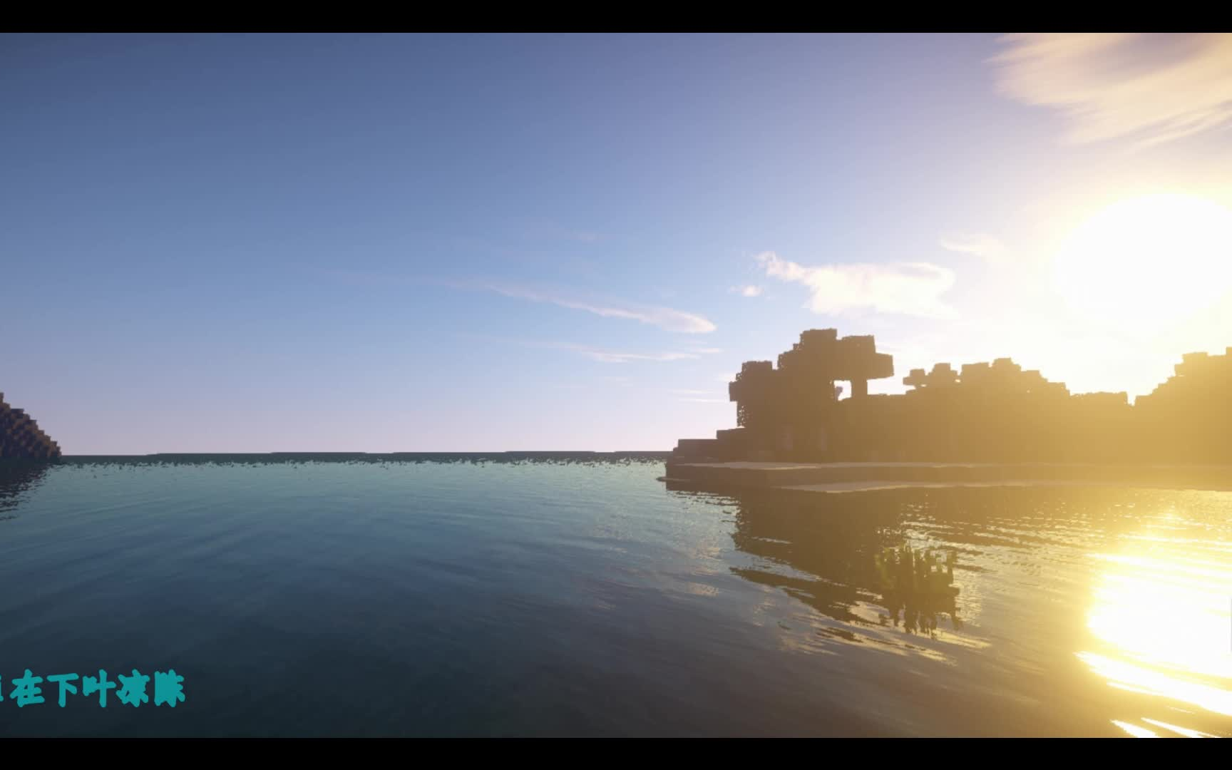 Minecraft我的世界光影欣赏,每一帧都是壁纸