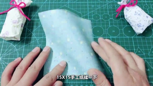 超简单的折纸盲袋教程,只要一张纸,学不会找我!