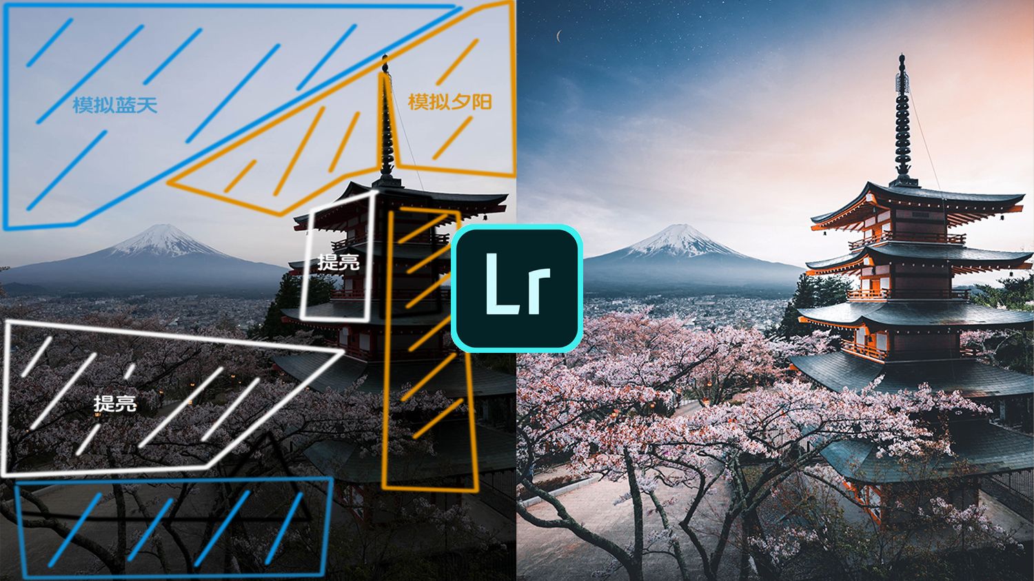 ...蒙版调色秘技!14分钟让你进阶调色大神!Lightroom保姆级教学(赠送...