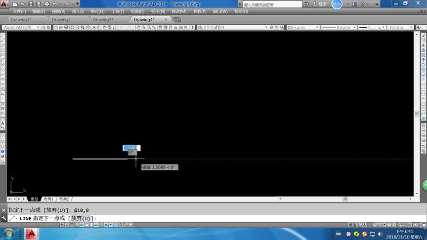 CAD点的定位功能绘图实例(六角螺母)