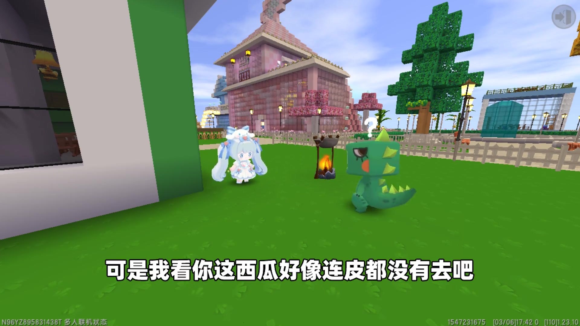 迷你世界:不同人模仿汉堡奶茶!葡萄追杀布丁,柚子做黑暗料理!#游戏...
