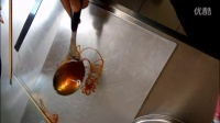 糖画 糖画之鸡的画法 糖画的教学视频
