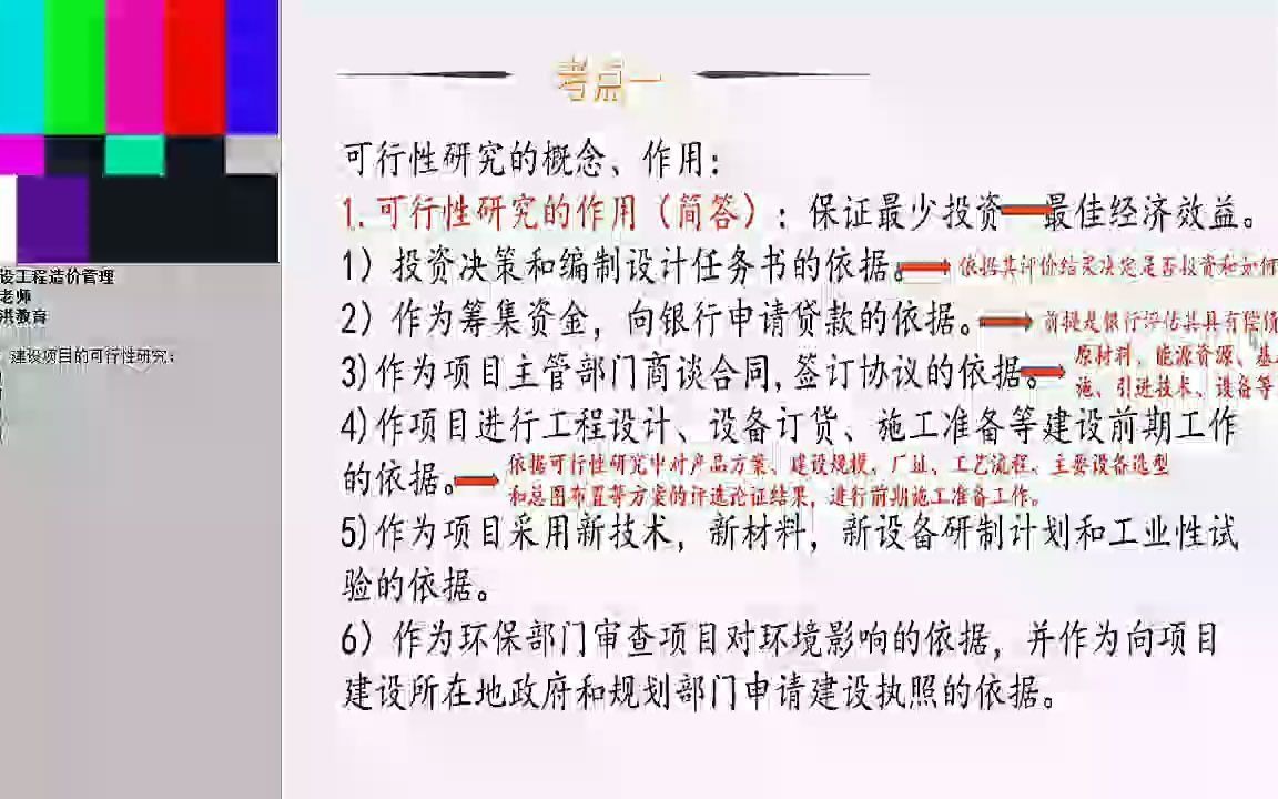 自考本科工程造价 工程造价确定与控制 第六课