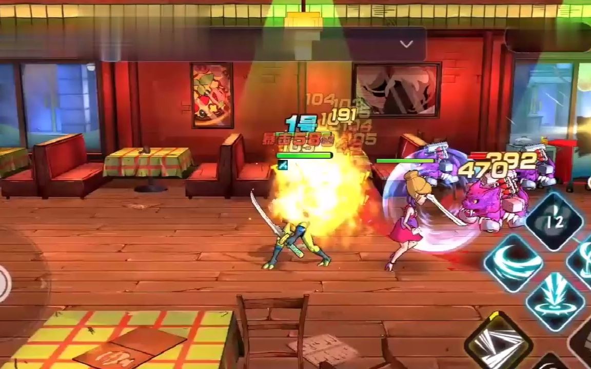 忍者龟归来手游破解版解锁了所有角色和资源助你轻松养成