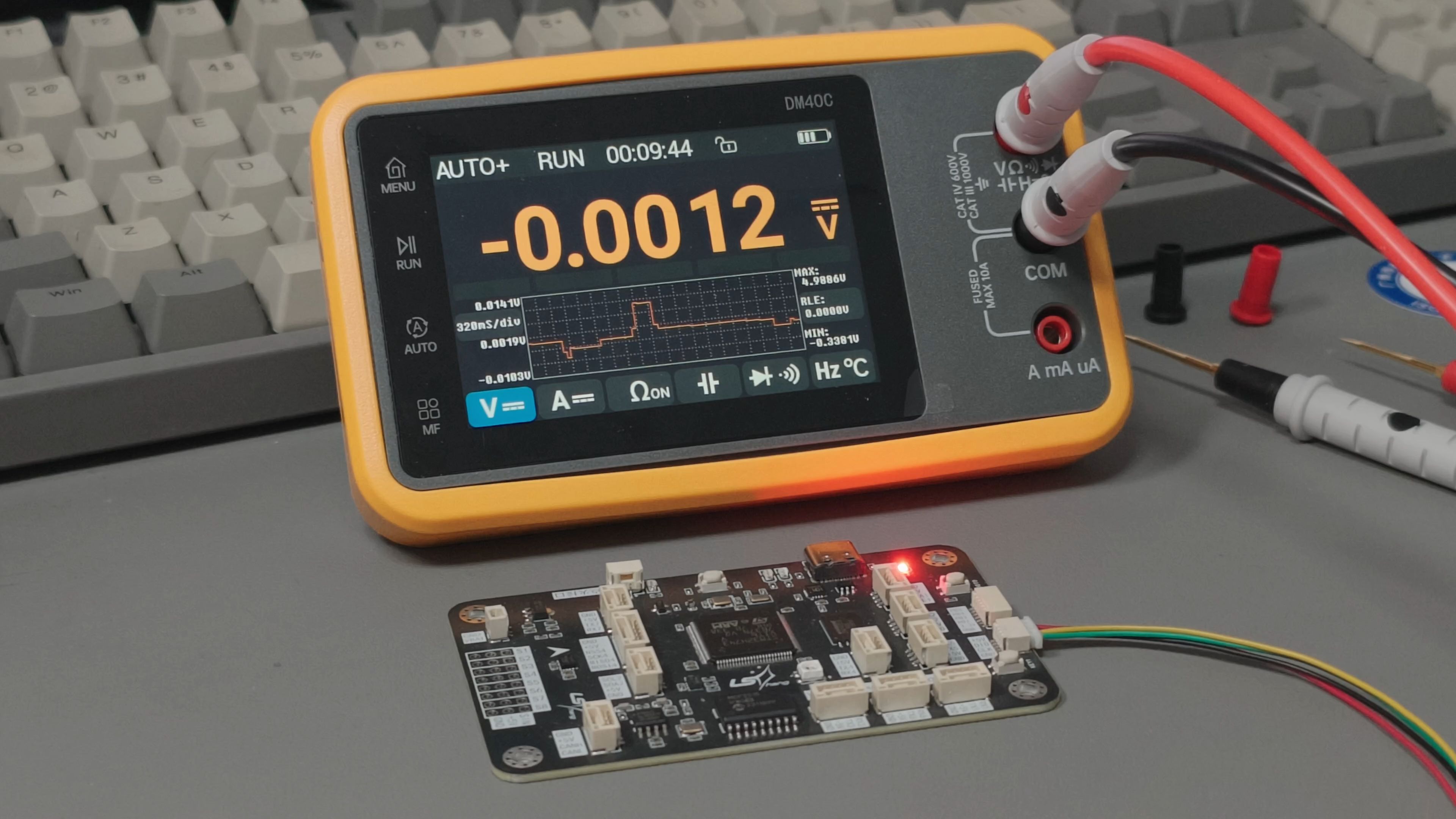 正点原子DM40万用表开箱和固件升级