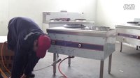 节能中餐燃气炒菜灶安装使用视频