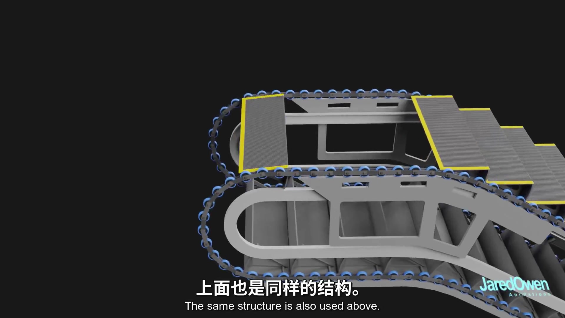 自动扶梯工作原理3D建模 by: Jared Owen