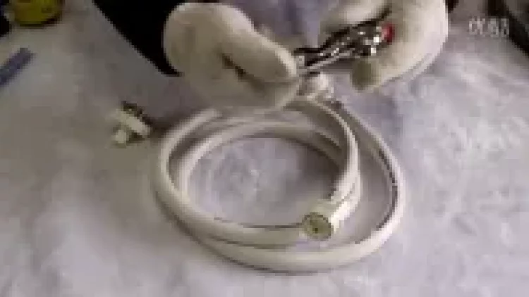 起点如日洗衣机进水管安装视频