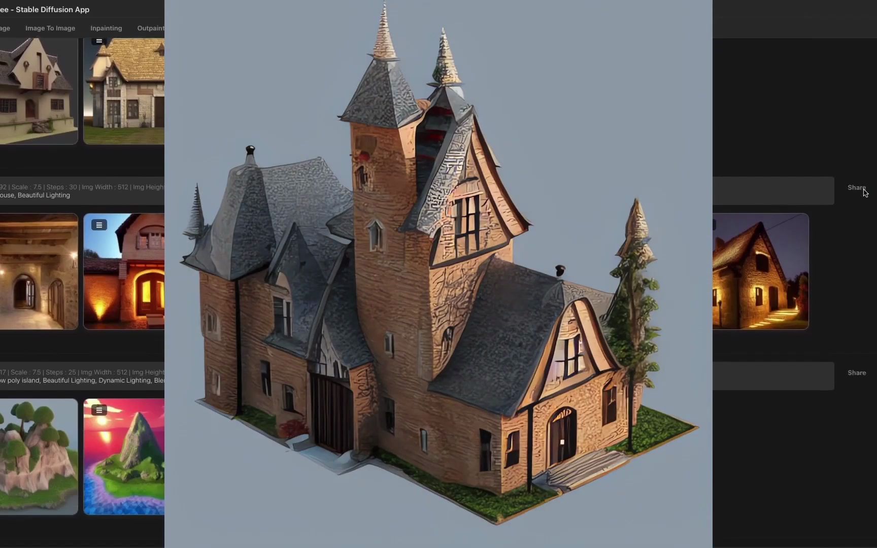 【Blender】超有趣!使用AI生成纹理!