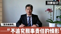 ...案件不追究刑事责任的情形,已经追究的,应当撤销案件,或者不起诉,...