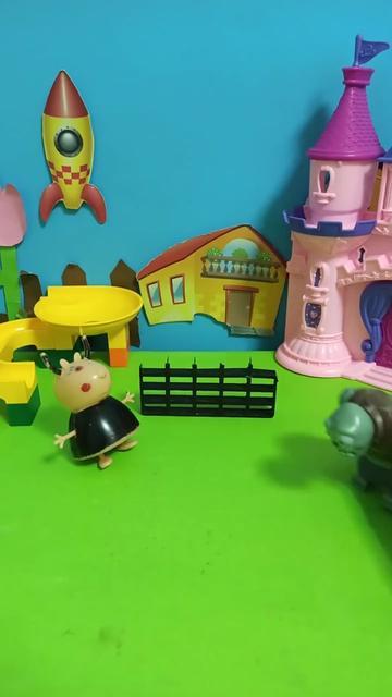 儿童动画玩具讲礼貌的小怪兽故事视频