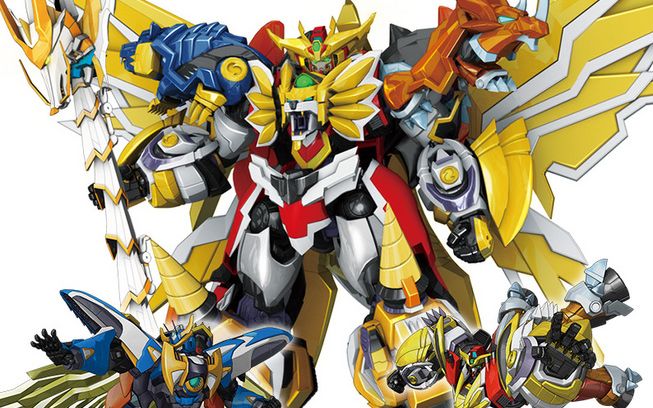 【国产动画】元气勇者 全机体 变形合体剪辑!附主题OP!