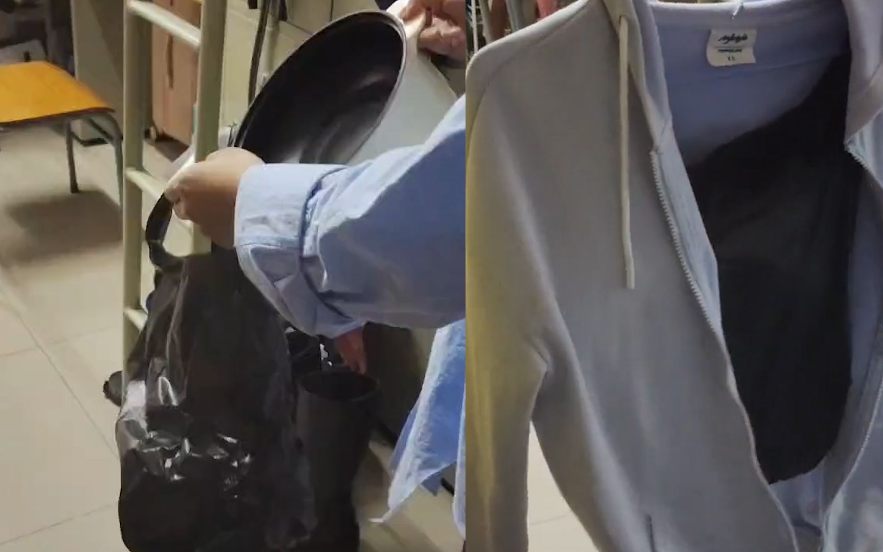 宿舍遇学校突击检查大功率电器,女生用绝招将锅消失,这方法绝了