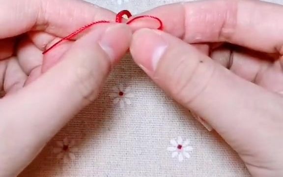 【编织】素绳戒指一样好看精致,你觉得呢?6股绳编织