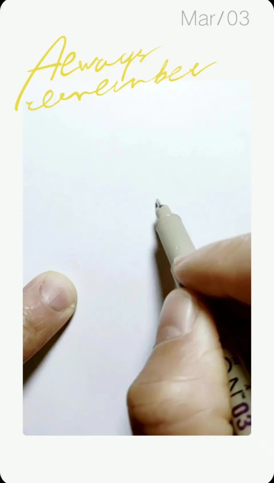 教你画可爱简笔画
