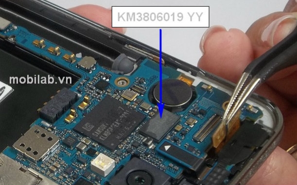 GALAXY J置换wifi模块的过程