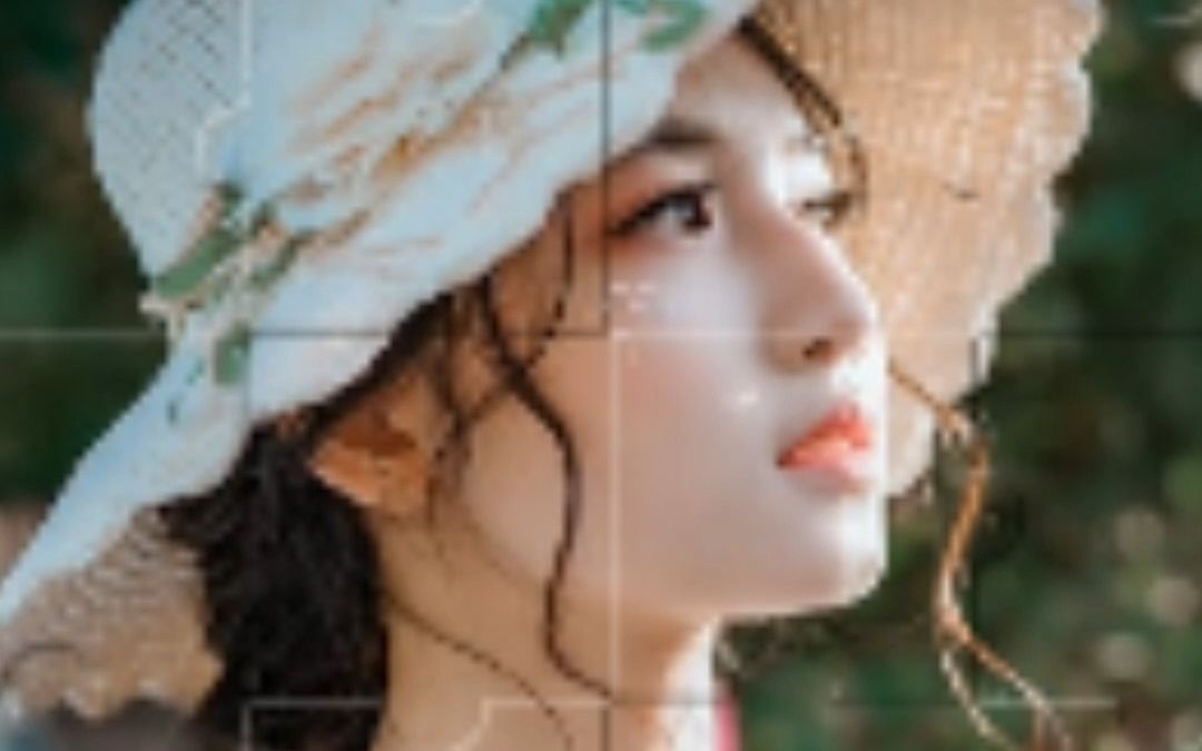 图片用PS怎么做出这种动漫风格拼图效果?