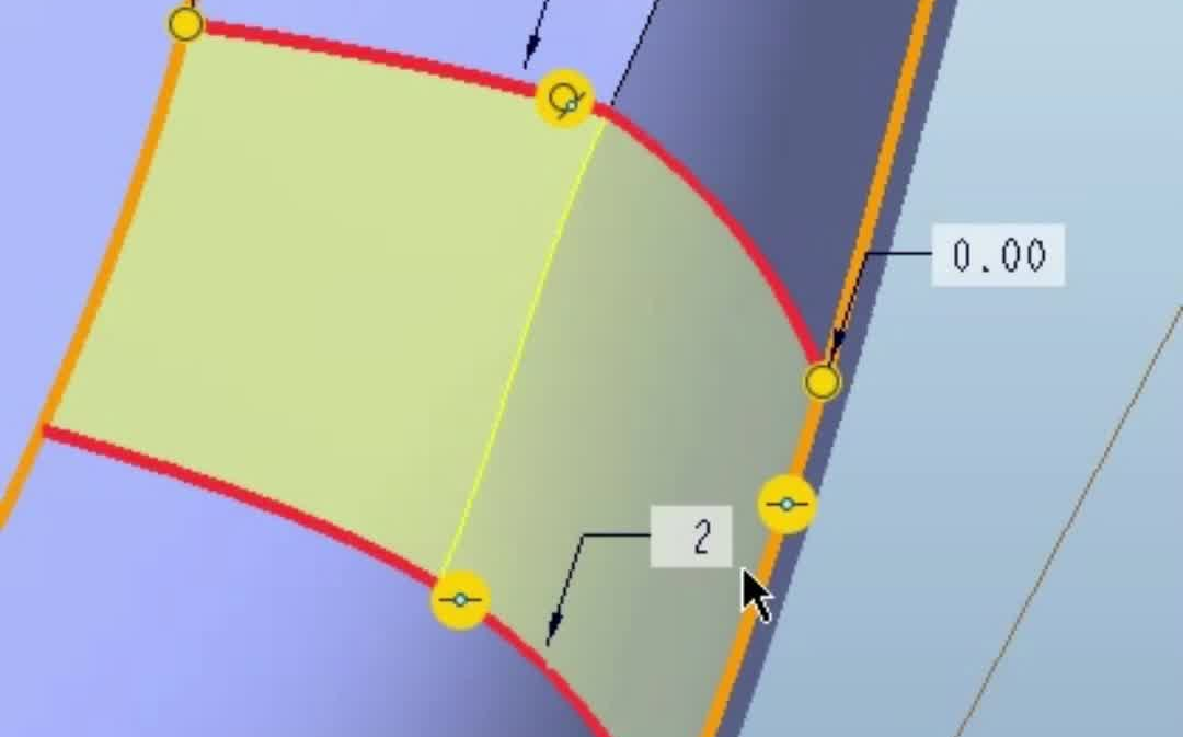 Creo/Proe曲面不能相切问题之一