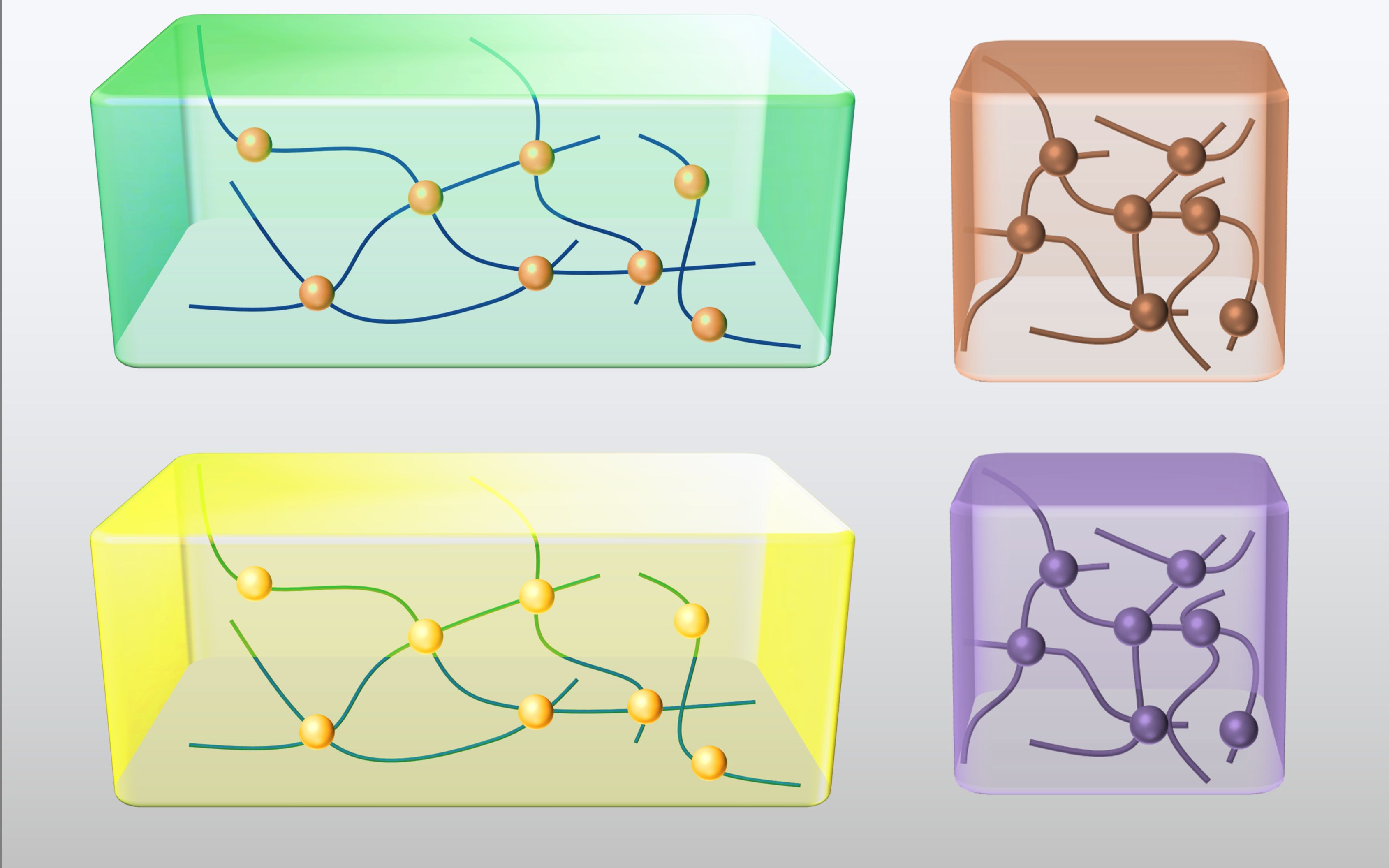 PPT科研绘图-PPT绘制水凝胶结构