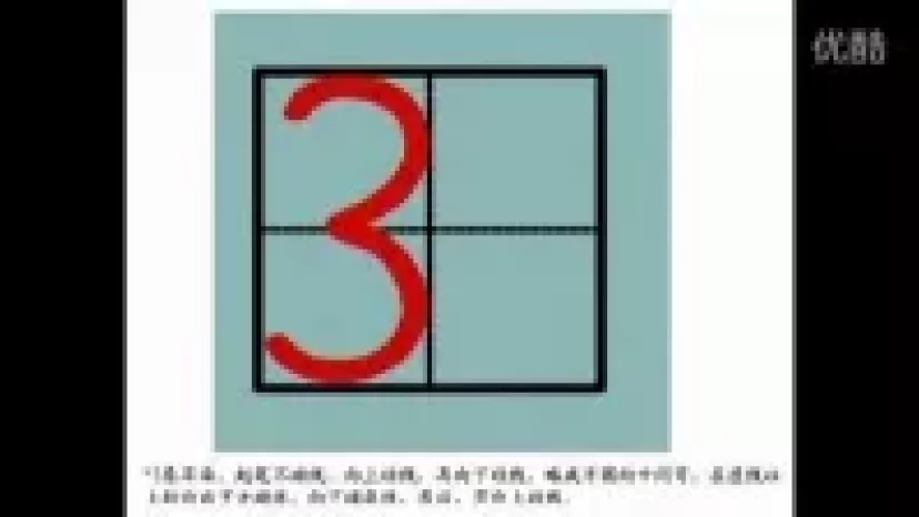 数字1-5的规范书写小学数学数字的正确书写格式