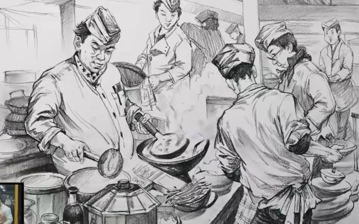 【速写场景】命题速写——厨房一角示范