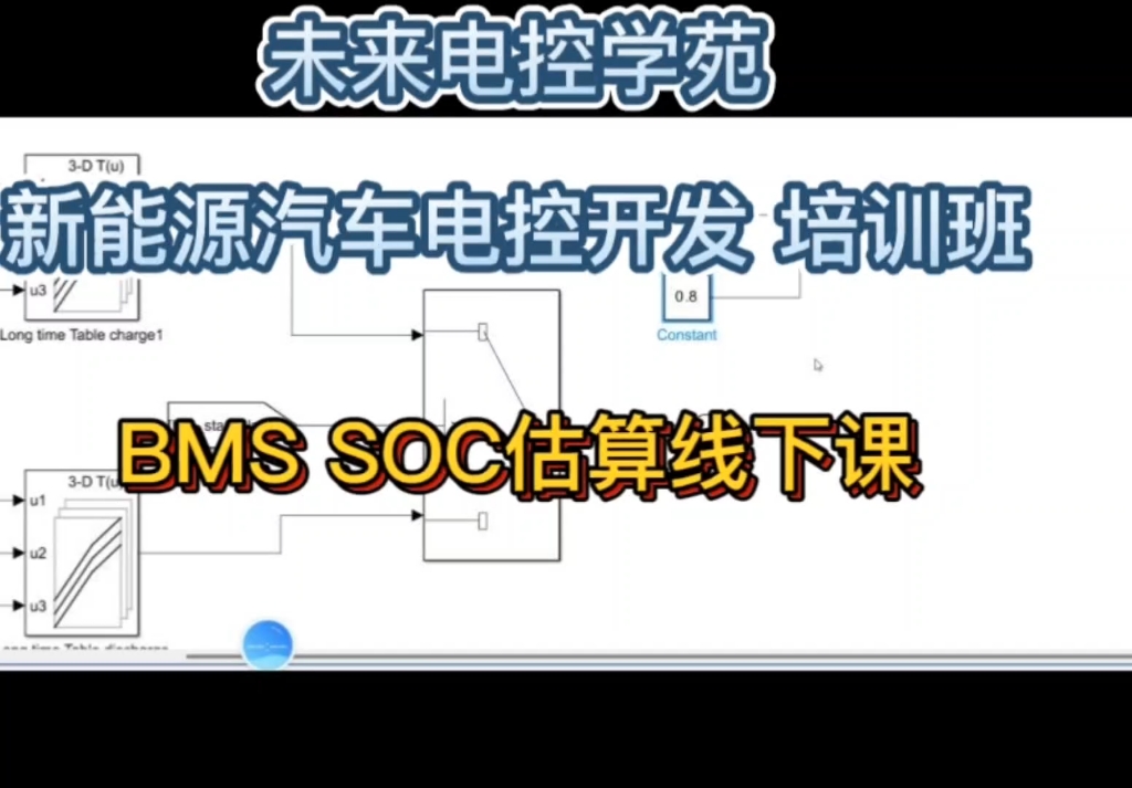...今天给BMS学员讲解SOC估算以及 MATLAB建模SOC算法 ,大家感...